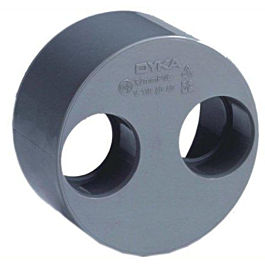 PVC dubbele verloopring | Hulpstukken binnenriolering | WitWay