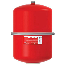 Flamco Flexcon Premium expansievat rood 18 liter 0,5 - 6 bar